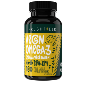 Freshfield - omega-3 vegetal dha + dpa 180 vcaps | Gagné en Santé