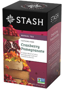 Stash - tisane canneberge grenade (sans caféine) - 18 sachets – Gagné ...