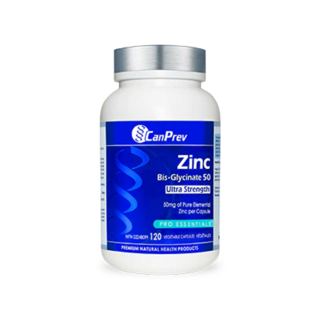 Canprev - bis-glycinate de zinc 50 ultra fort 120 vcap | Gagné en Santé