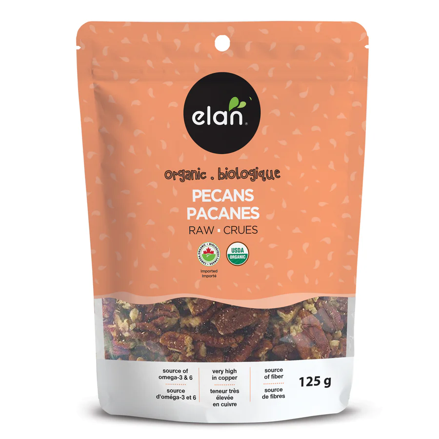 Elan - pacanes crues bio 125 g – Gagné en Santé