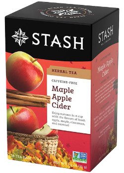 Stash - Tisane au cidre de pomme et à l'érable (sans caféine)- 18 sach ...