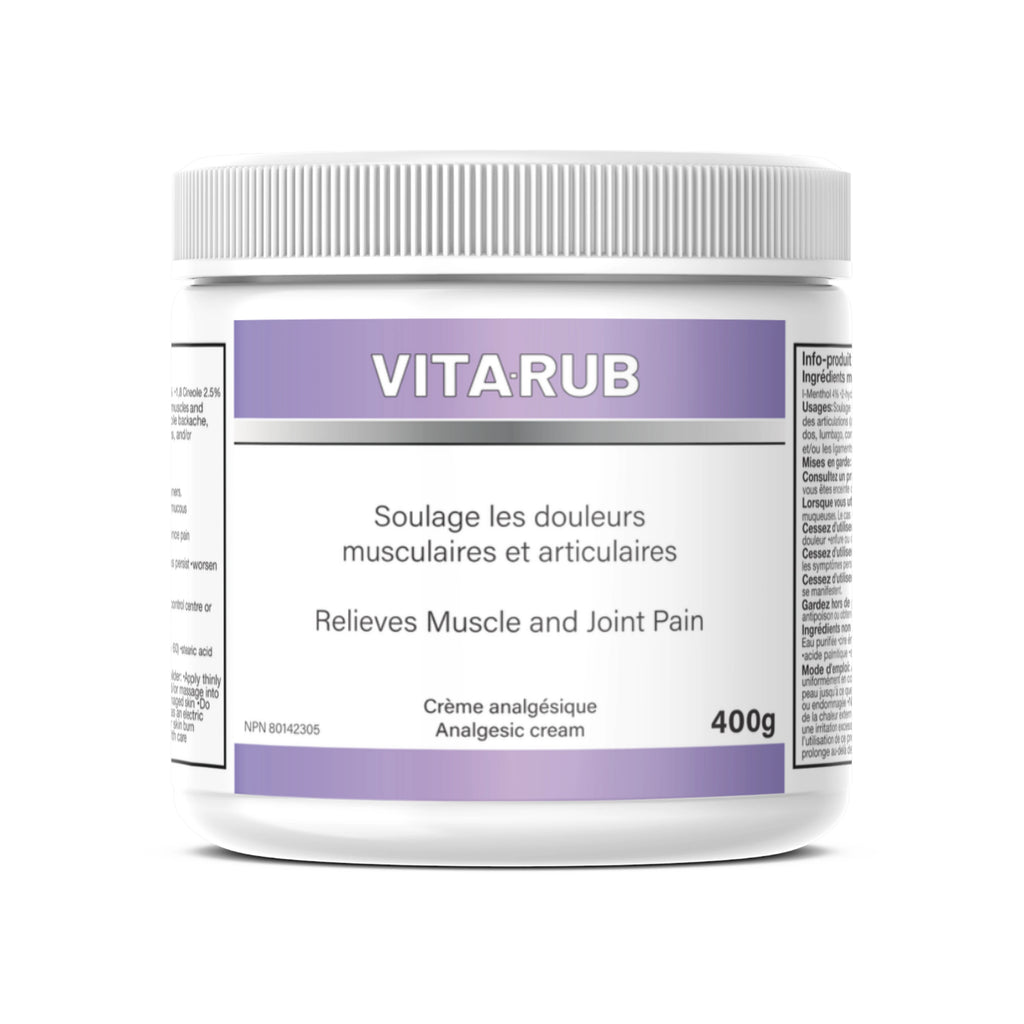 Vita·rub - Crème analgésique pour douleurs musculaires & articulaires ...
