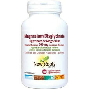 New roots - Diglycinate de magnésium 200 mg poudre – Gagné en Santé
