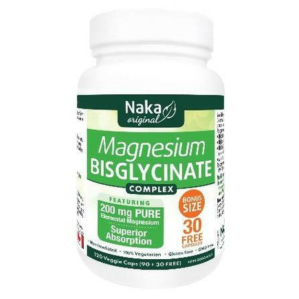 Naka - Original magnesium bisglycinate 200mg – Gagné en Santé