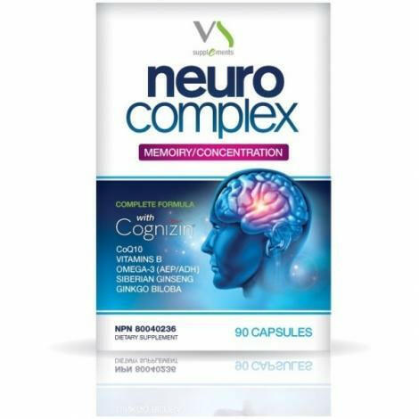 Neuro Complex - formule complète avec cognizin – Gagné en Santé