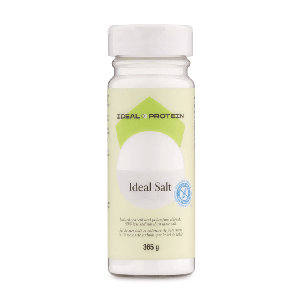 Sel Ideal - Sel de mer iodé et chlorure de potassium – Gagné en Santé